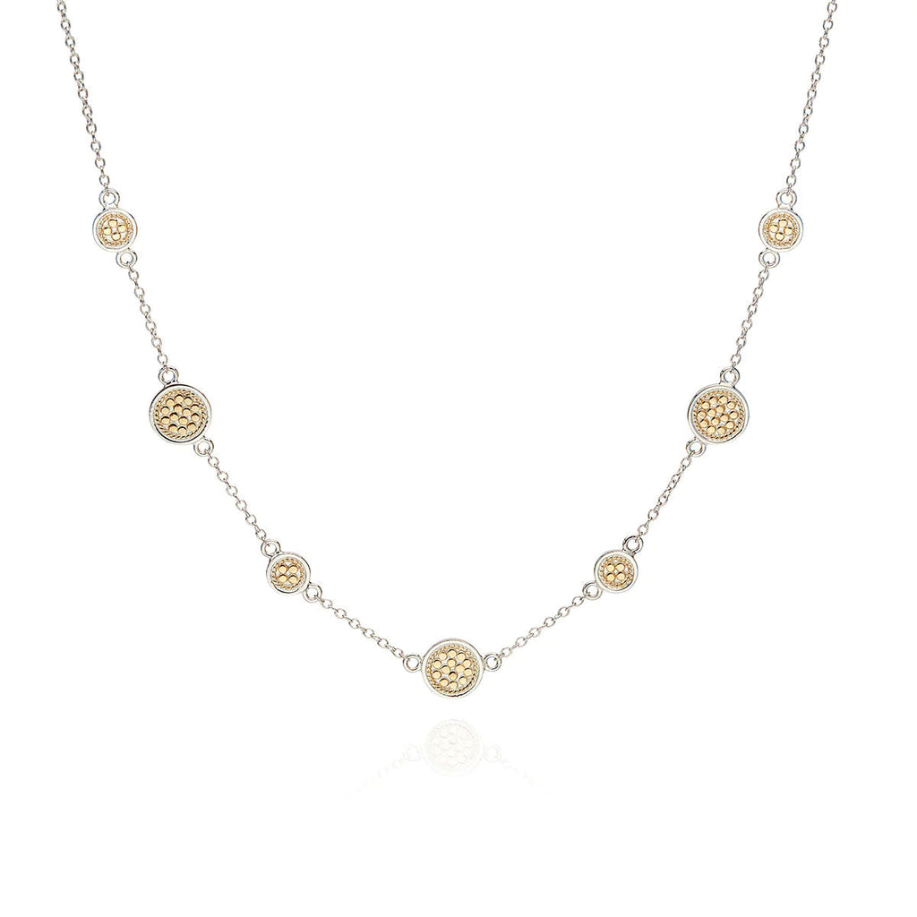 Classic Station Necklace - Gold & Silver – Caravana